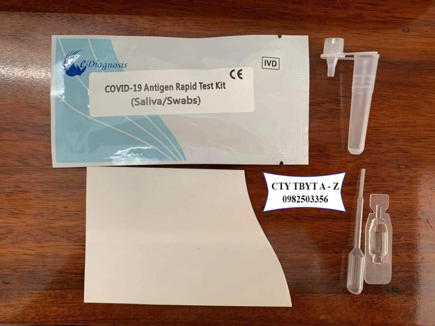 Bộ Kit Test Nước Bọt COVID-19 EDIAGNOSIS